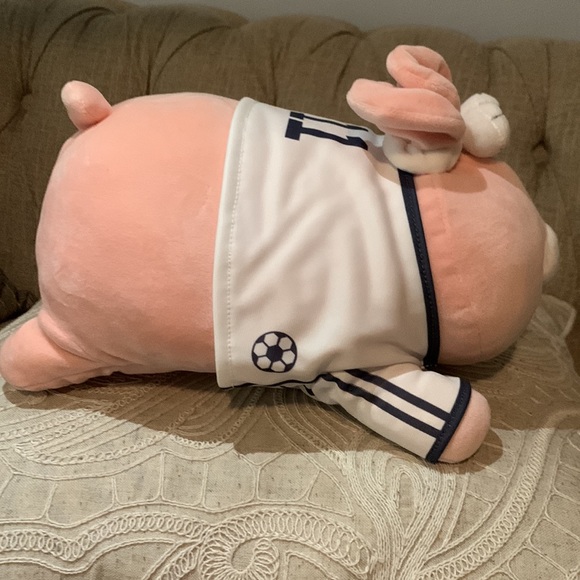 Miniso | Toys | Miniso Bunny Soccer Player Plush | Poshmark